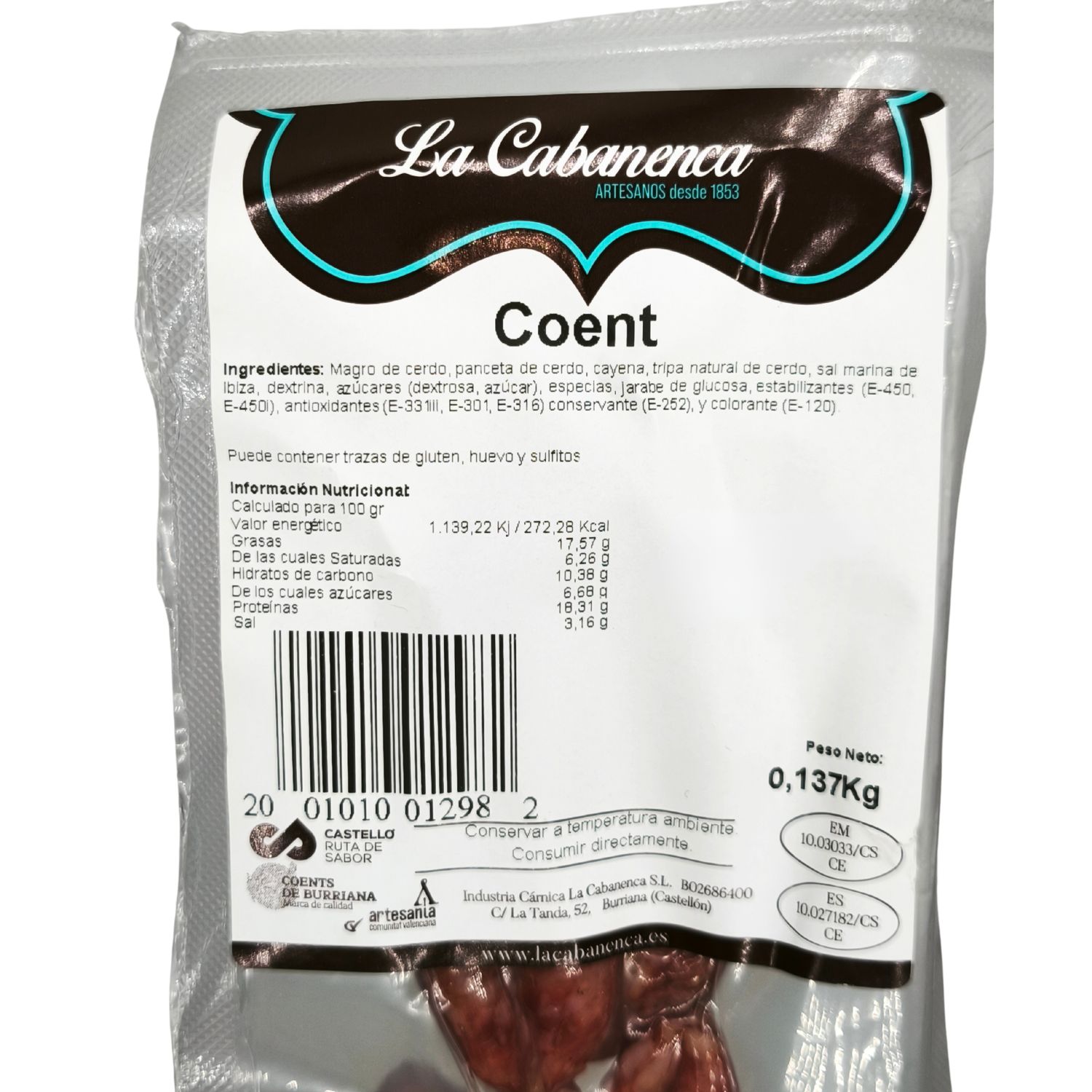 Coent • amossos - Tienda gourmet online y física en Valencia con los ...