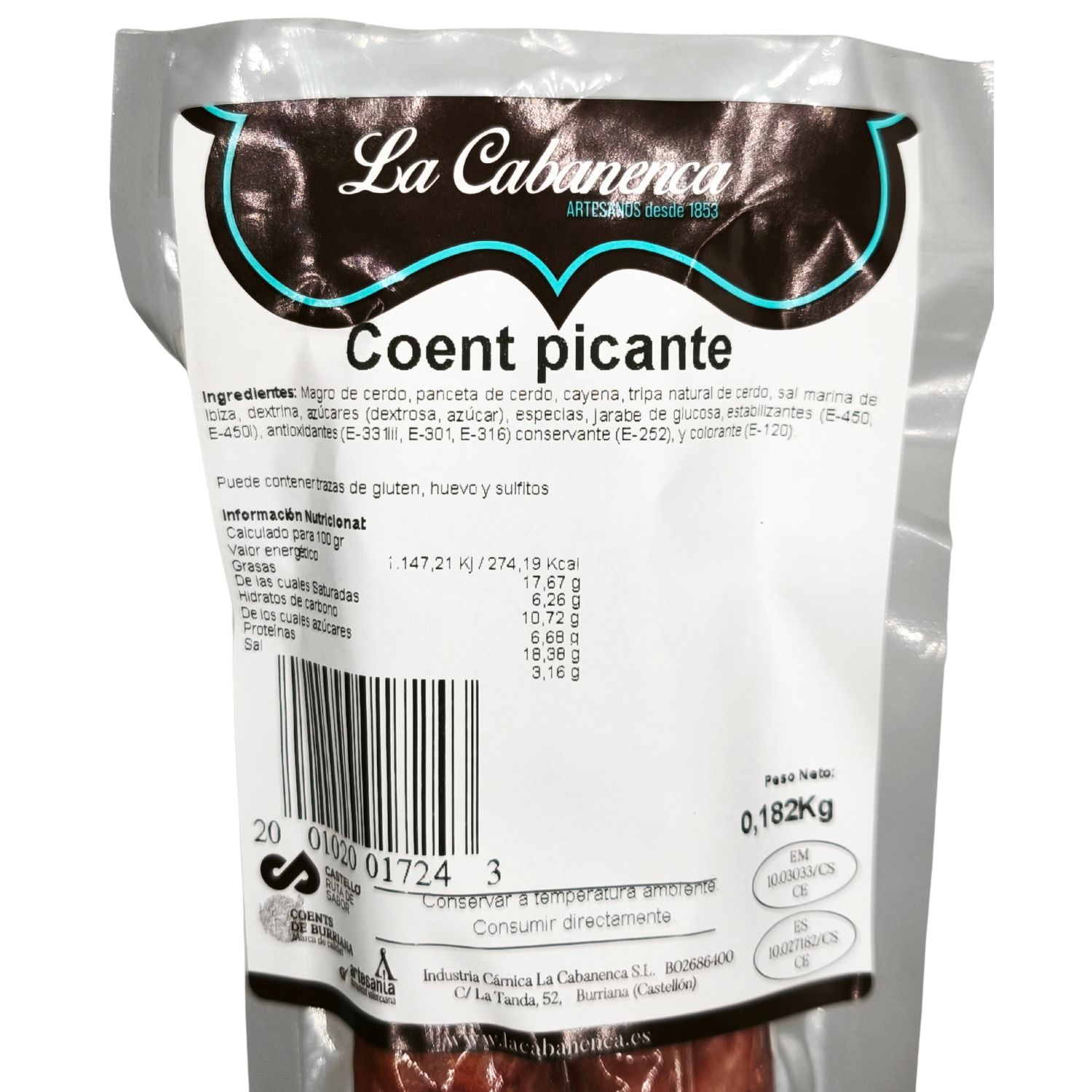 Coent picante • amossos - Tienda gourmet online y física en Valencia ...